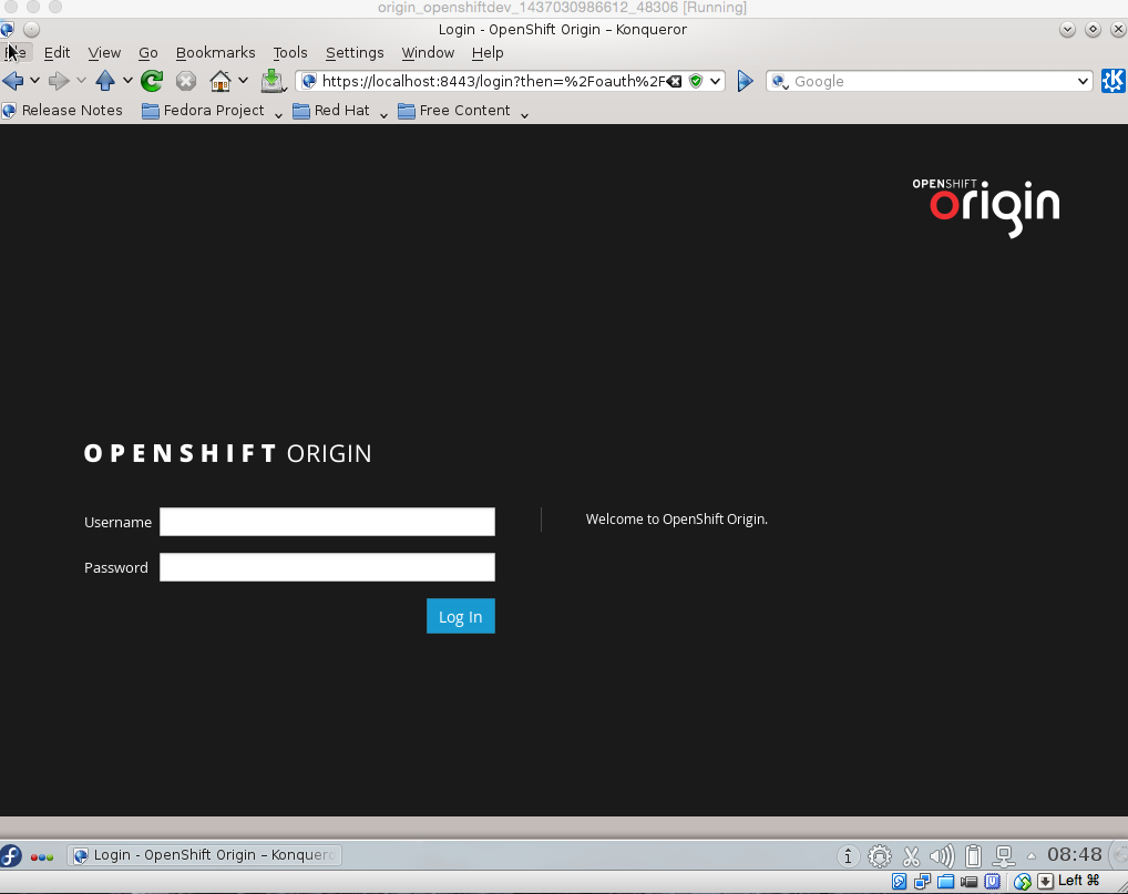 Take OpenShift for a spin in four commands – zwischenzugs